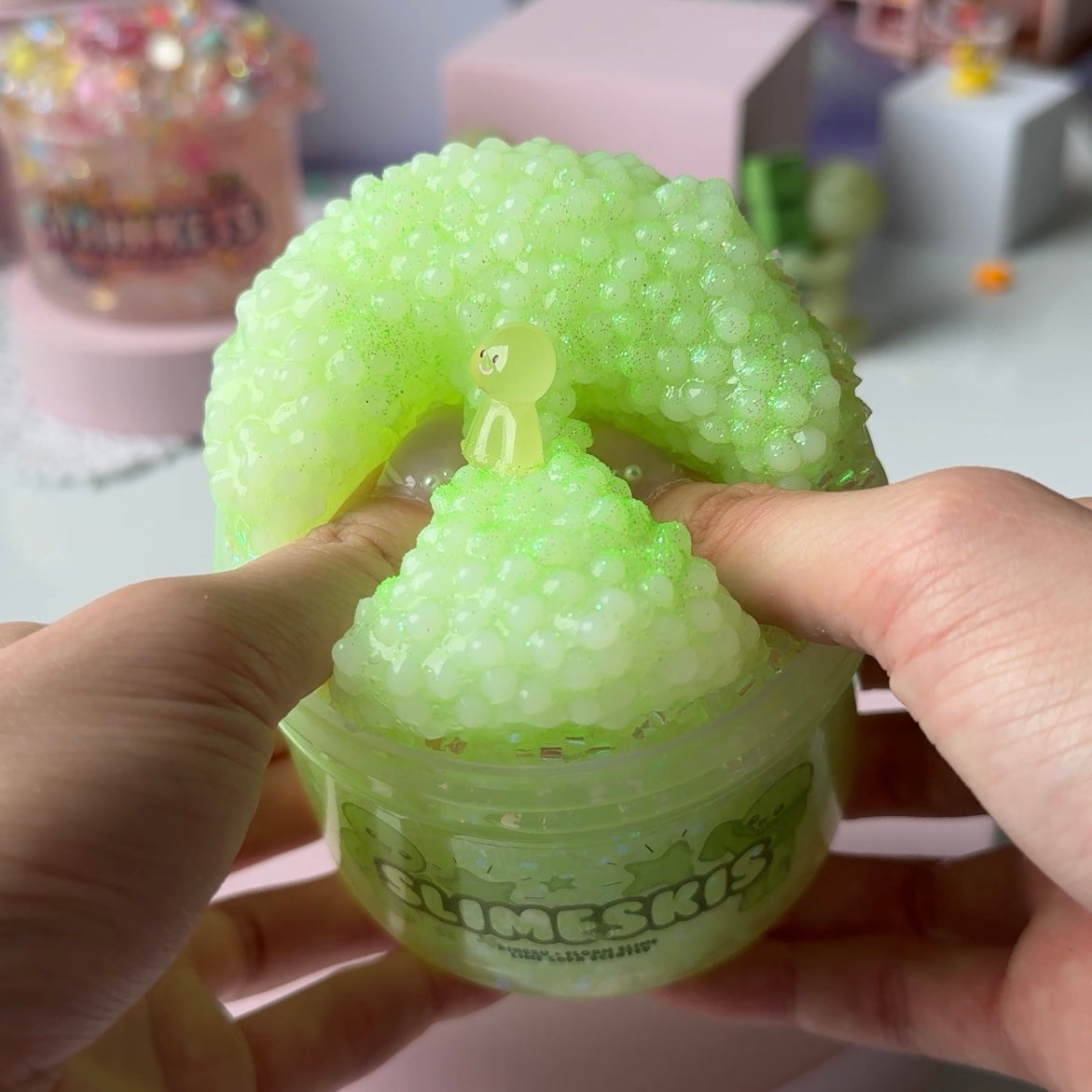 slimeskis (GLOW IN THE DARK)