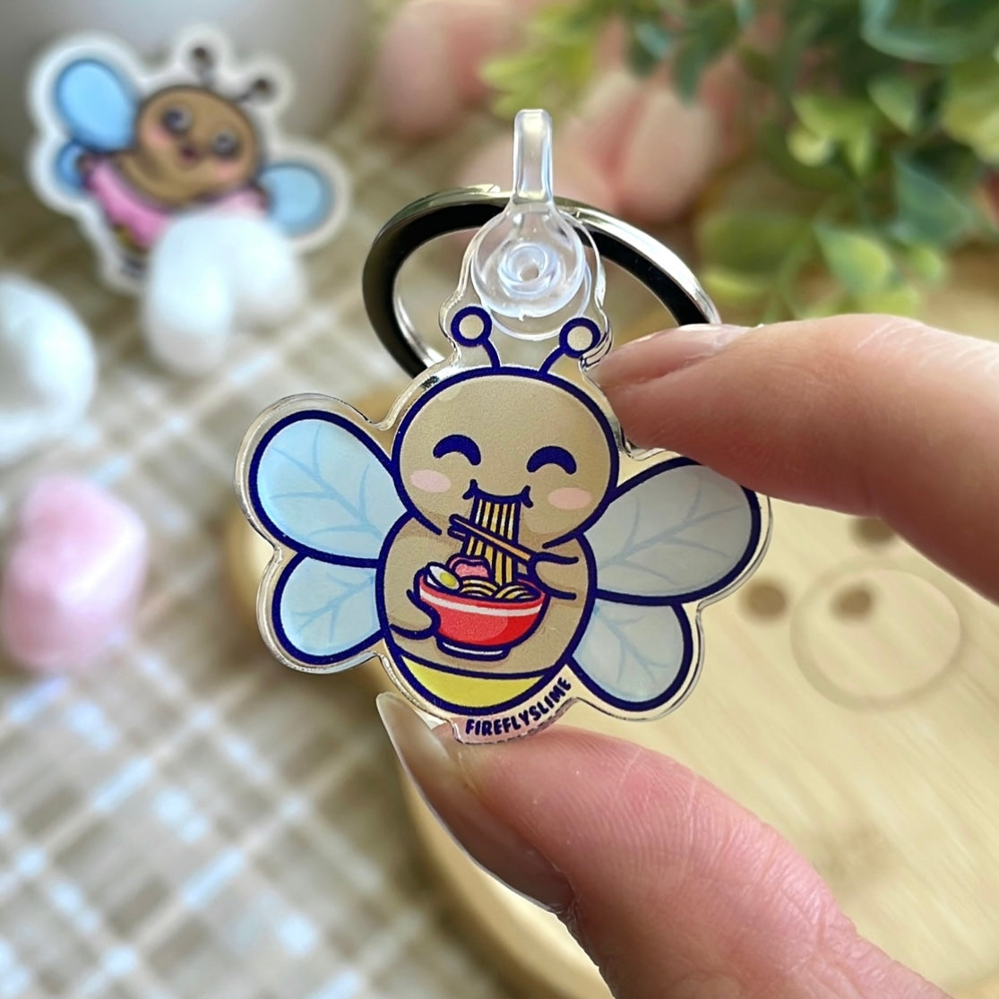 fireflyslime Ramen Keychain