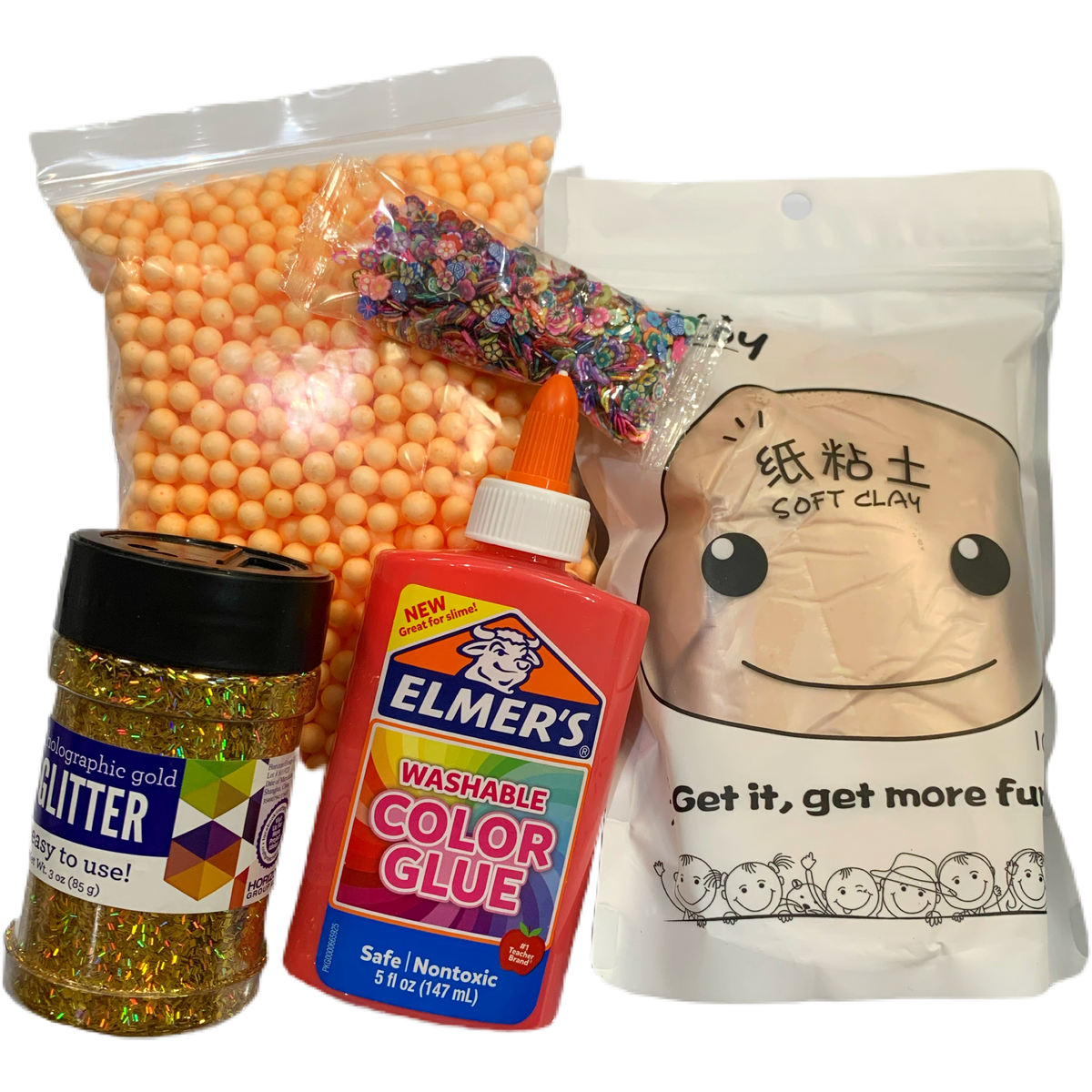 mystery slime supplies