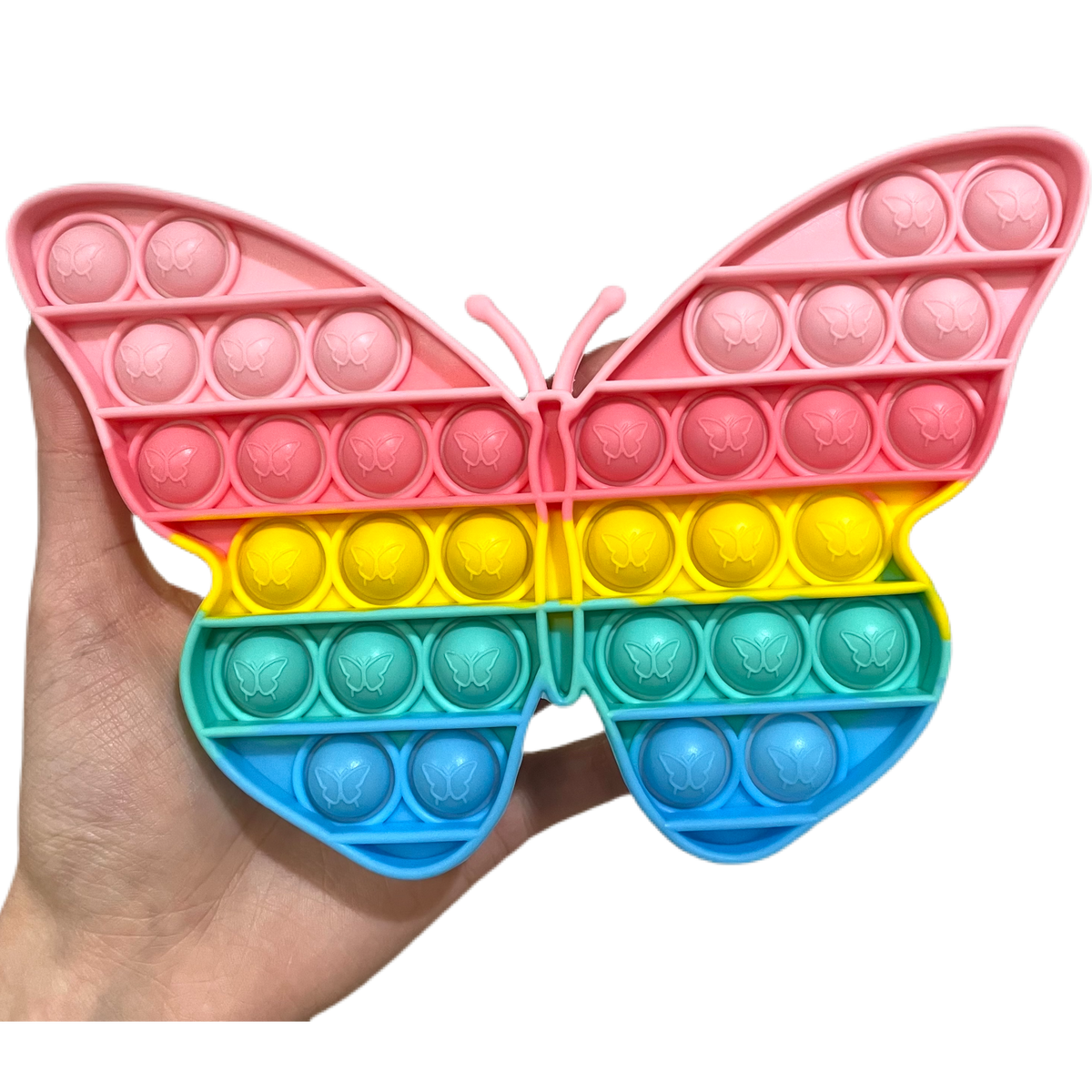 rainbow butterfly pop-it