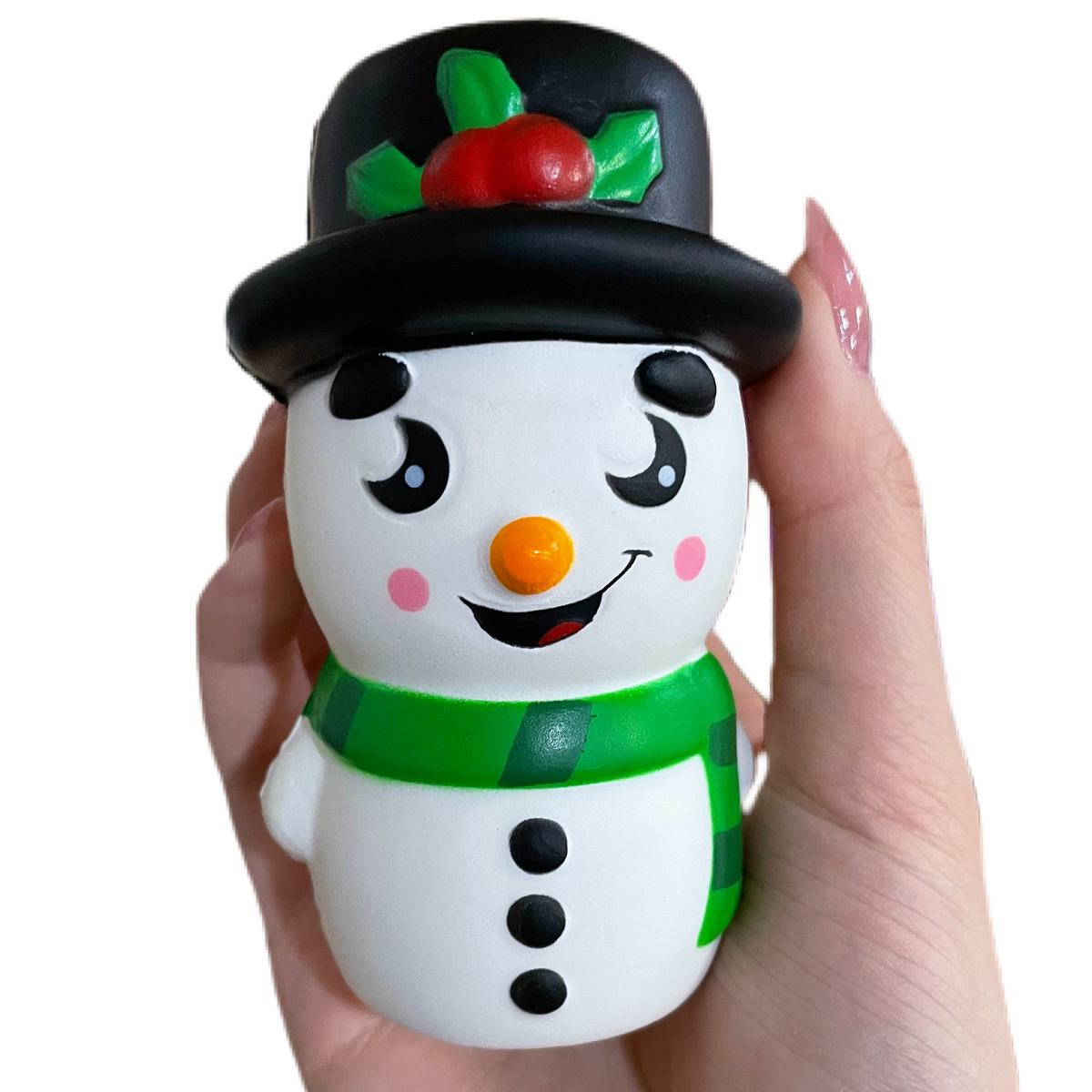 snowman soft-rise squishy toy