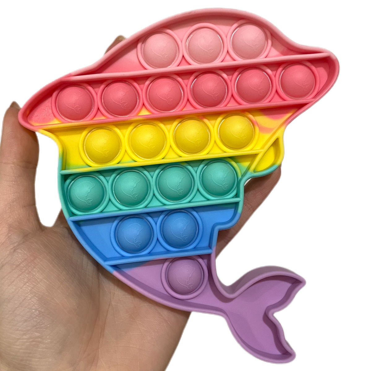 pastel dolphin pop-it
