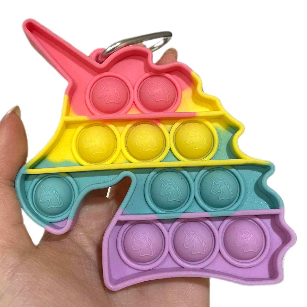 unicorn keychain pop-it