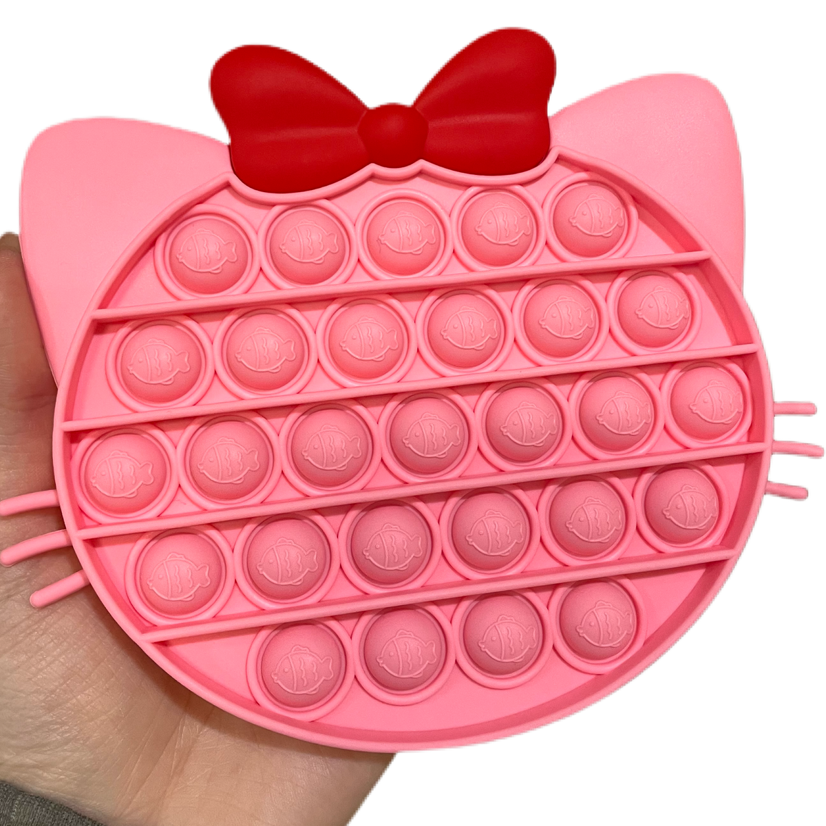 pink kitty pop-it