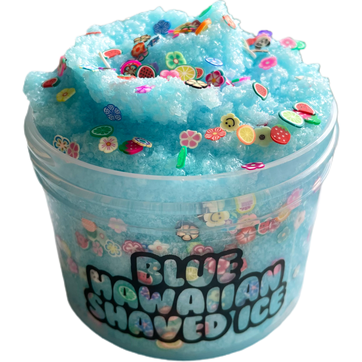 blue Hawaiian shaved ice